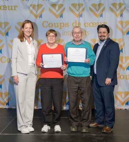 Claudette et Marc Michaud 2025 PAROISSE SAINTE-FAMILLE À BLAINVILLE